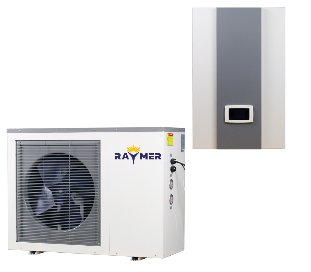 Тепловой насос воздух-вода Raymer RAY-09DS1 на 9 кВт (сплит-система ...