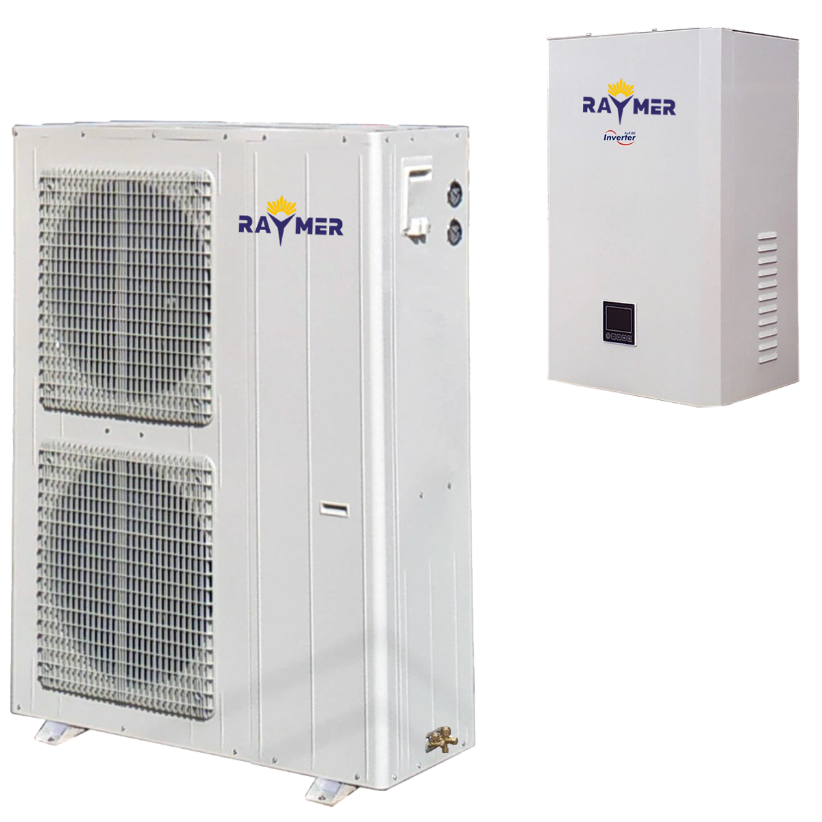 Тепловой насос воздух-вода Raymer RAY-24DS1-EVI 380V 24 кВт сплит ...