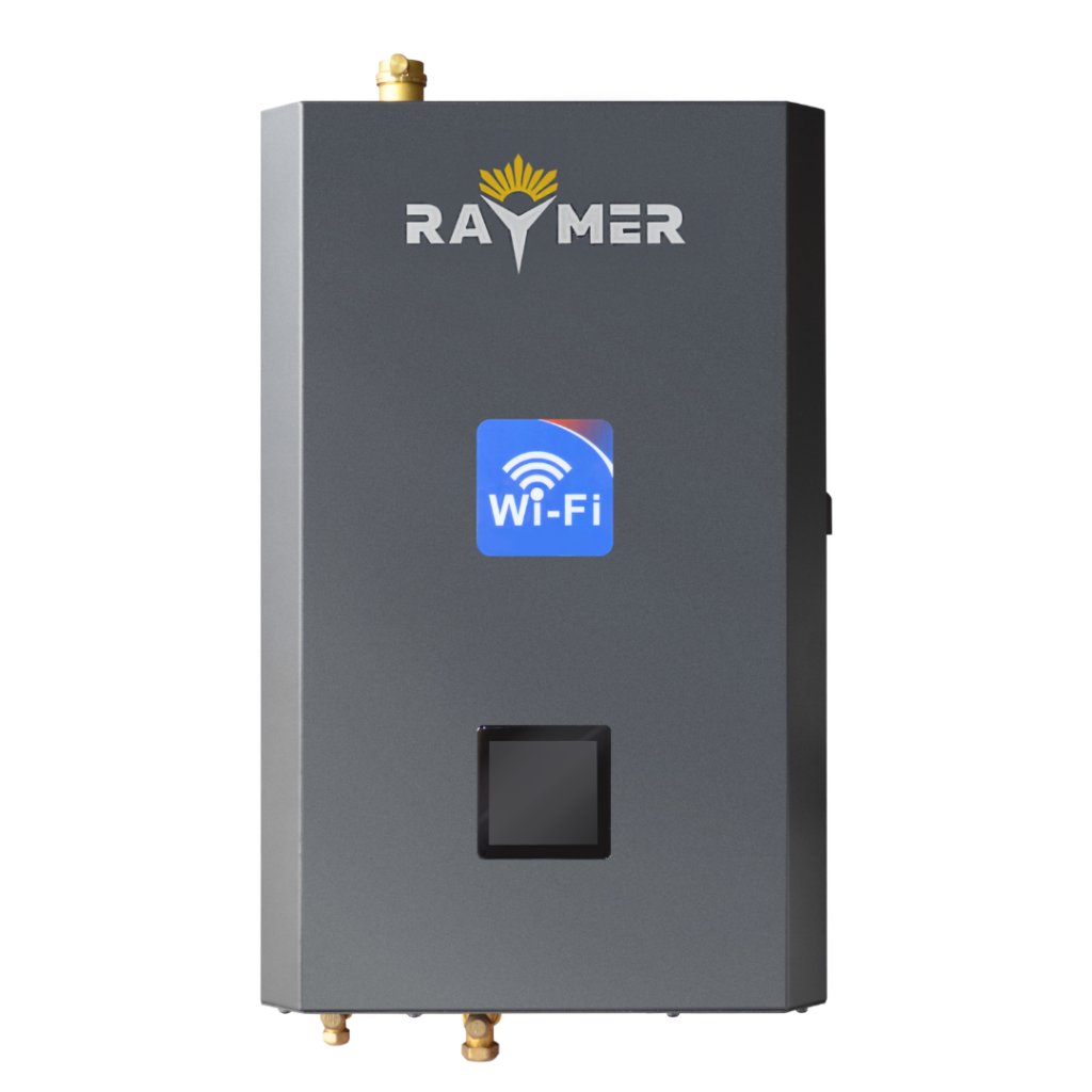 Тепловой насос воздух-вода Raymer RAY-13DS2-EVI на 13 кВт, инвертор в ...